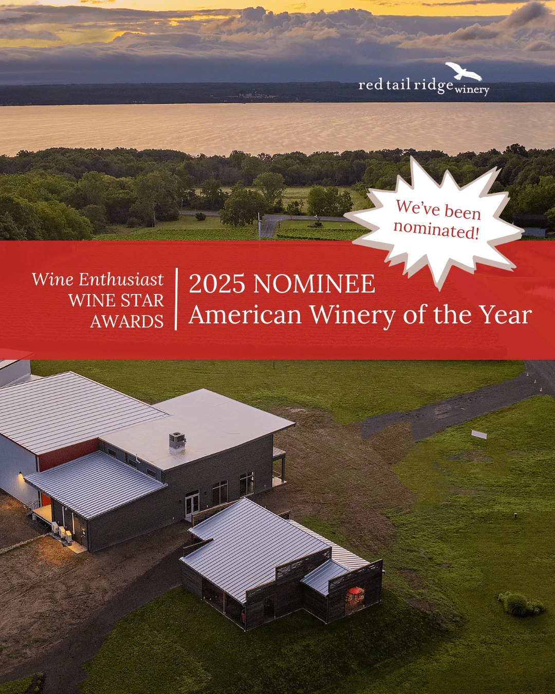 Red Tail Ridge Nominated for a Wine Star Award by Wine Enthusiast - Red ...